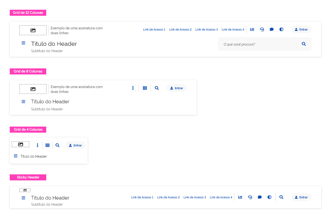 Padrão Digital de Governo - Design System